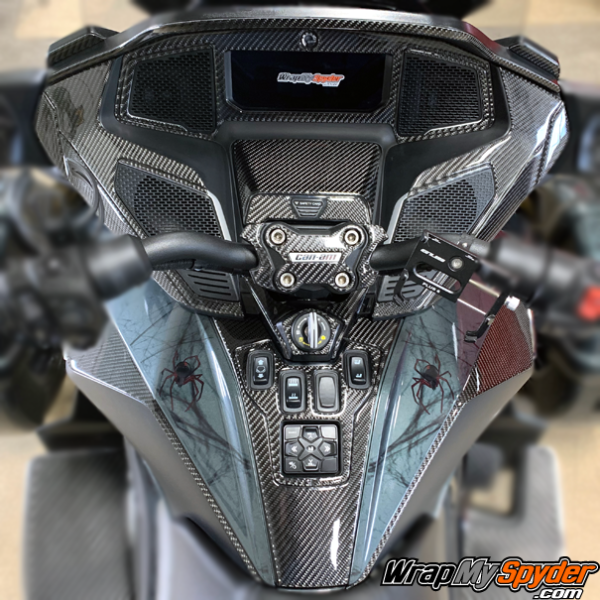 2020+ RT 25PC Domed Real Carbon Fiber Dash Kit – Spyder Boyz